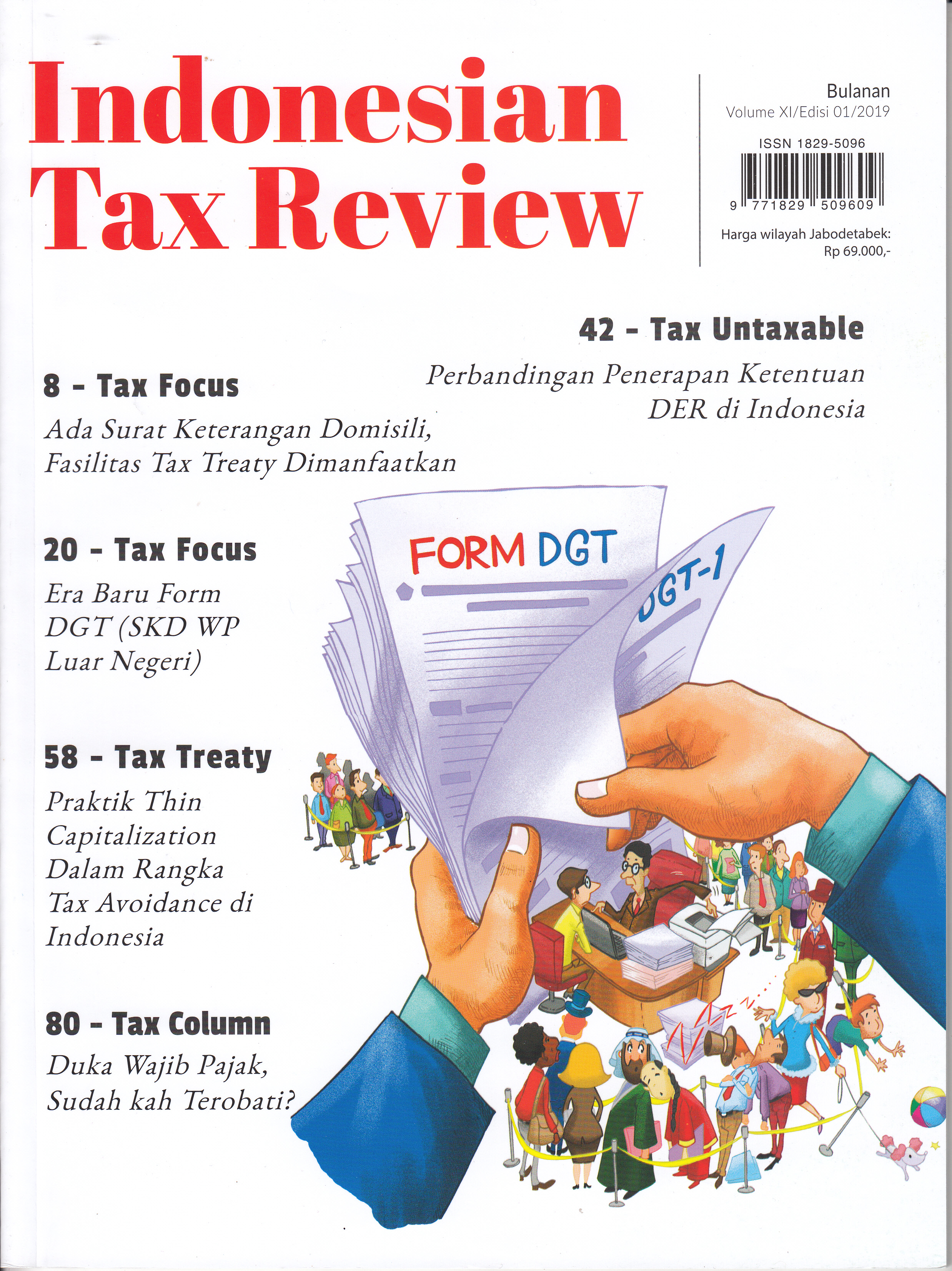 SCN Majalah ITR Vol XI.01.2019 - Perpustakaan Universitas Widyatama